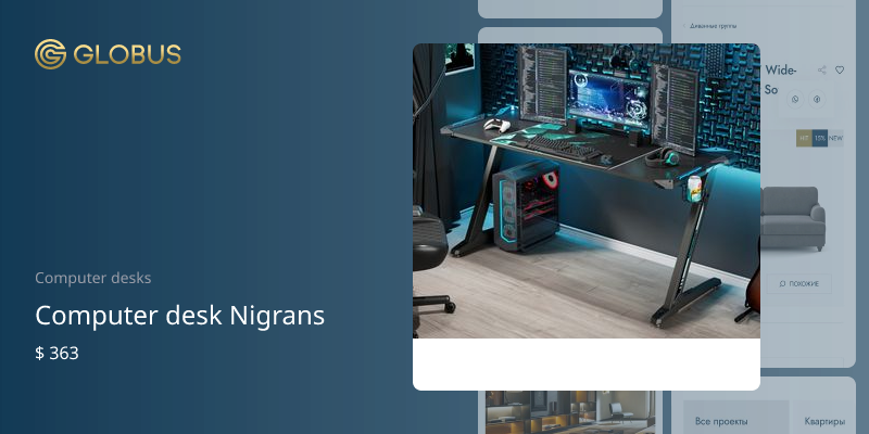 Computer desk Nigrans | Globus Furniture from China